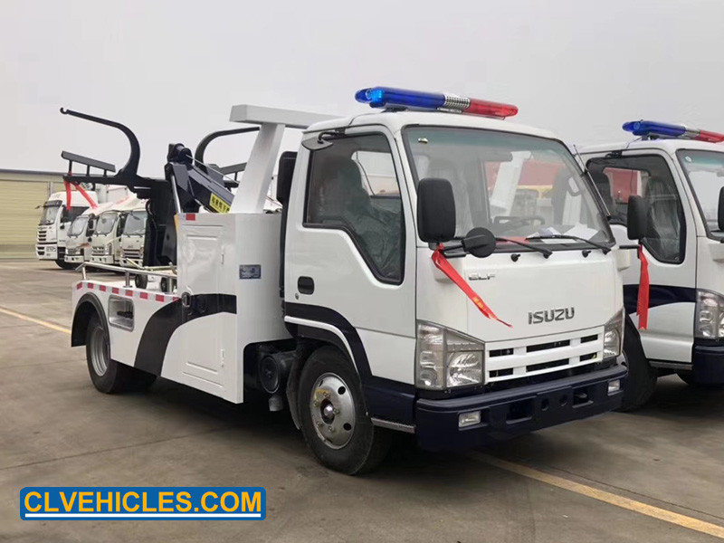ISUZU 100P 98 PS Schleppwagen 3 Tonnen integrierter Typ